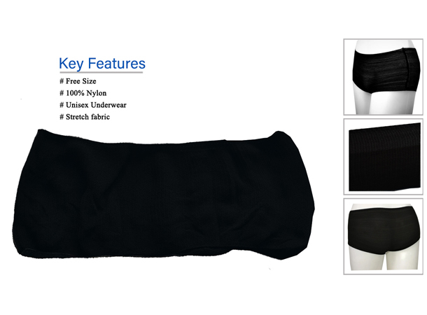 Buy Disposable Nylon Unisex Underwear Multiple Sizes